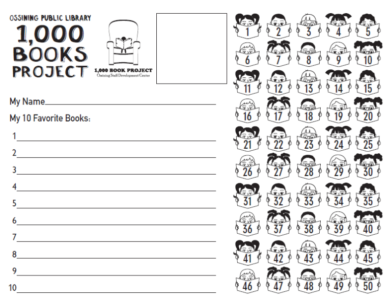 1,000 Books Project - Ossining Public Library