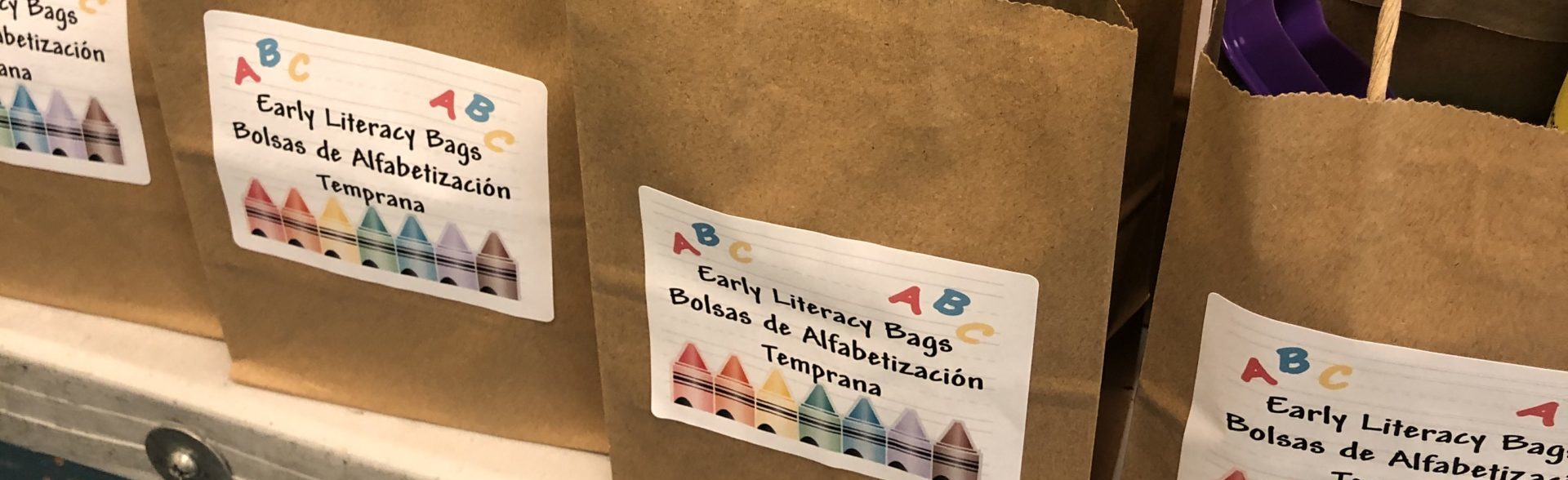 Early Literacy Bags for Kids - Ossining Public Library