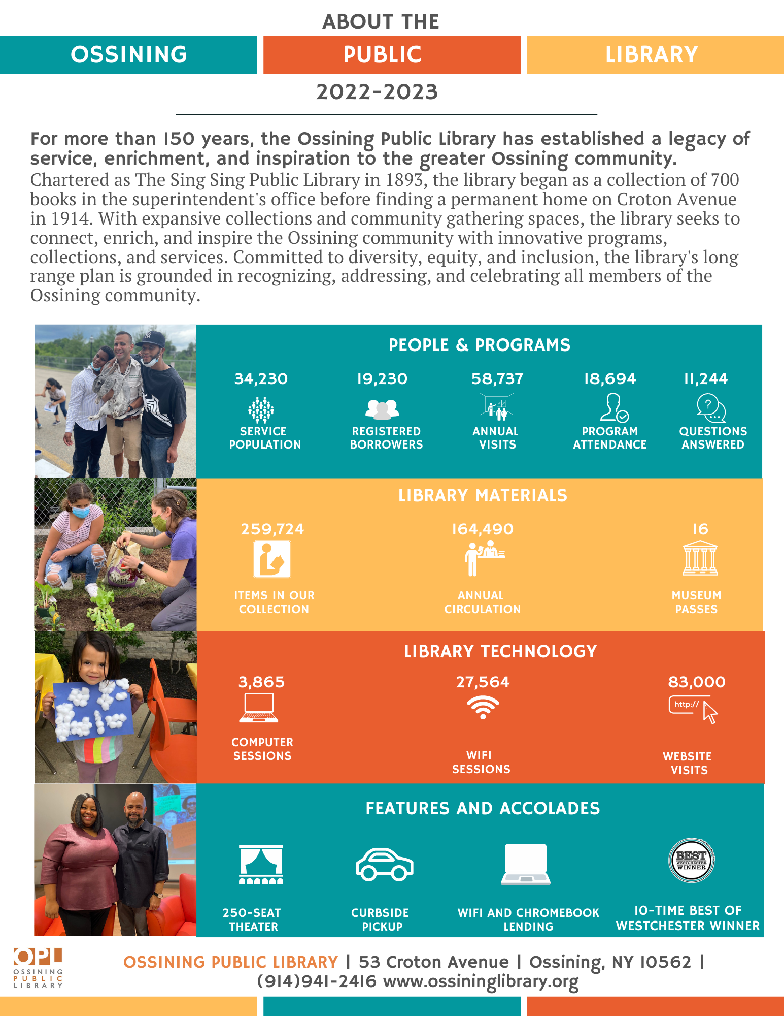 Our Mission and Plan - Ossining Public Library